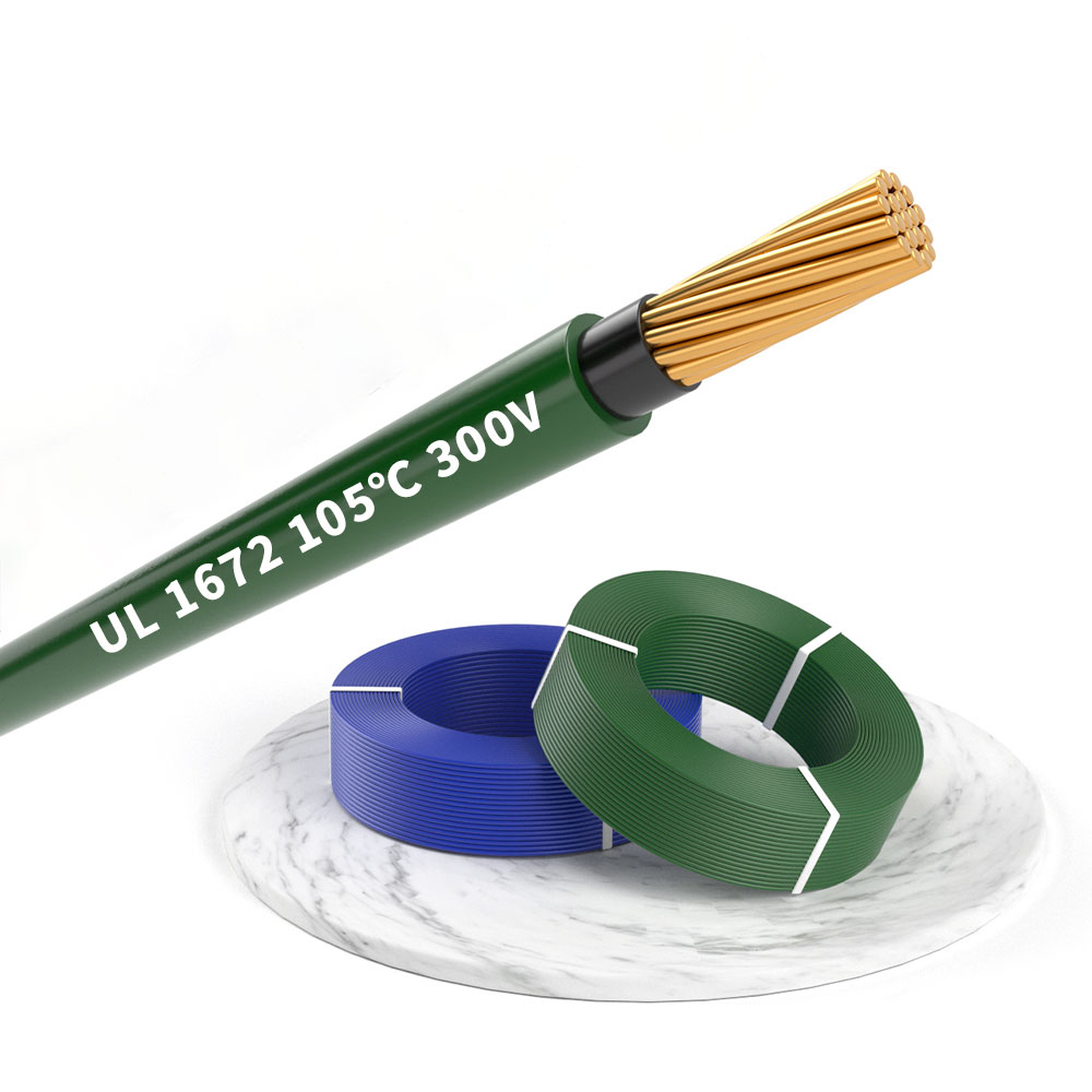 Wholesale Manufacturing UL 1672 105℃ 300V Double PVC Insulated ...
